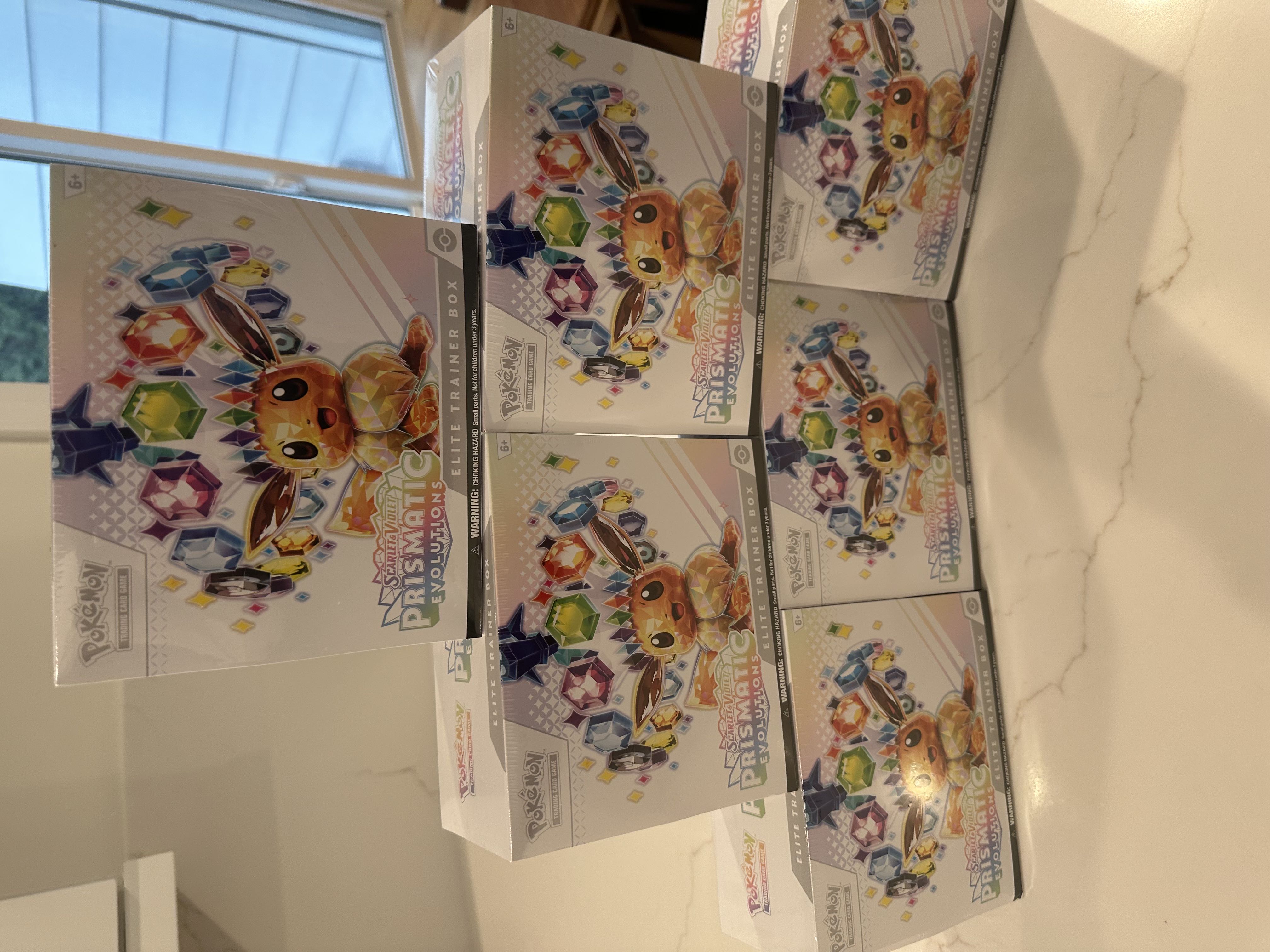 Six Prismatic Evolutions Etbs