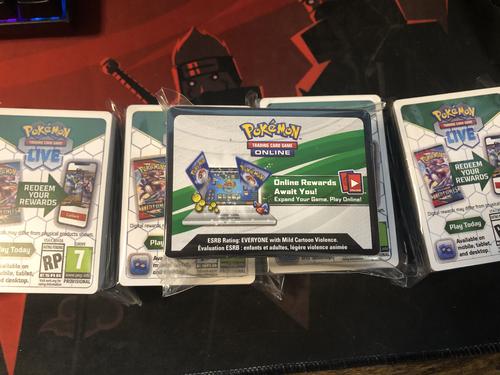 100 Pkmn Code Cards