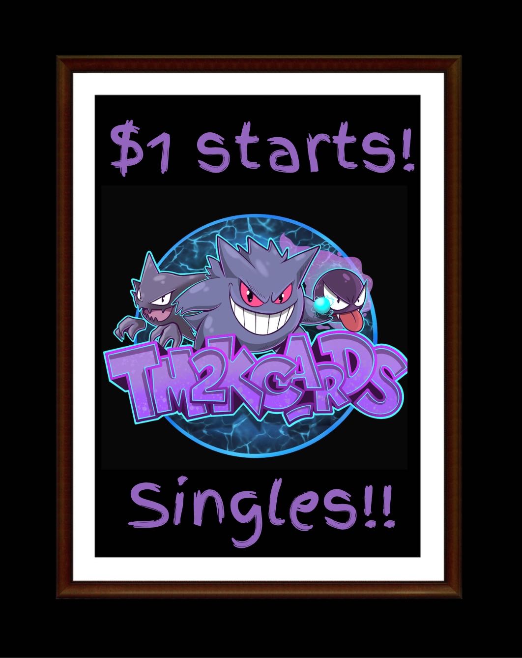 Card Shown on screen