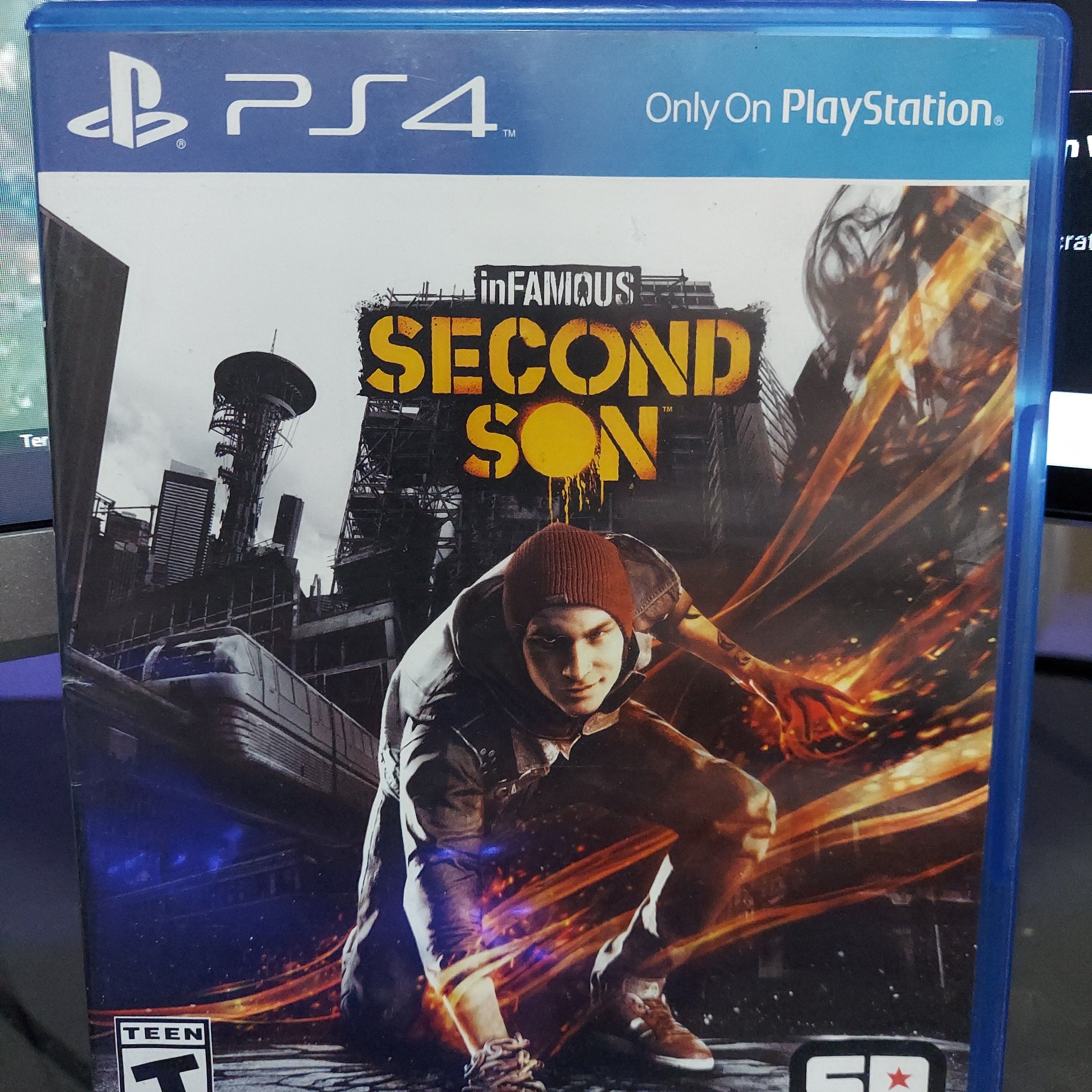 Infamous Second Son Game Cover