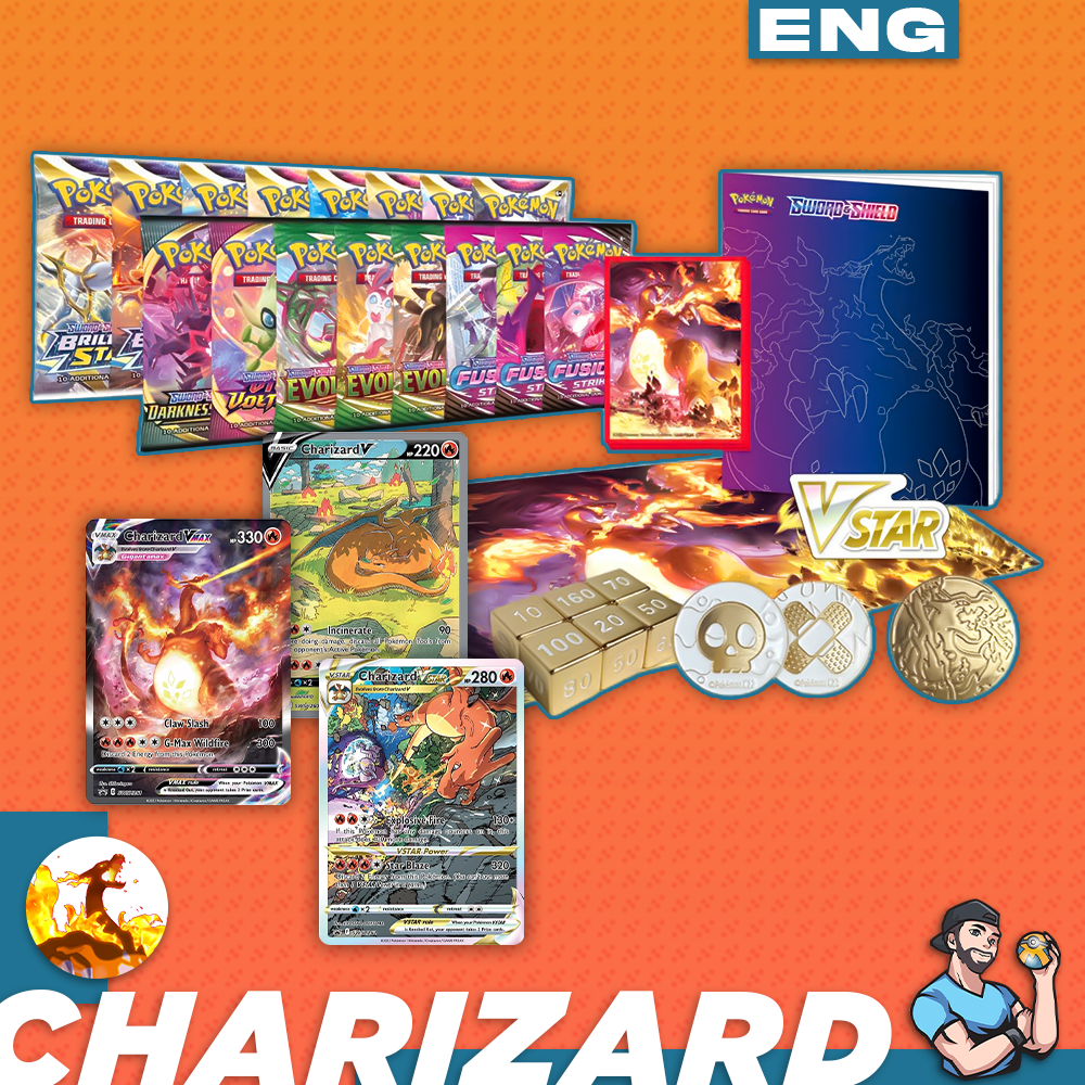 Pokemon SWSH Charizard UPC