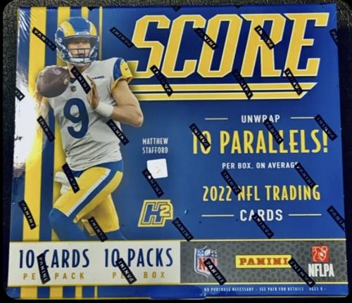 **Ship Only Retail Rewind Deal!!!** 2022 Score H2 NFL Hobby Box