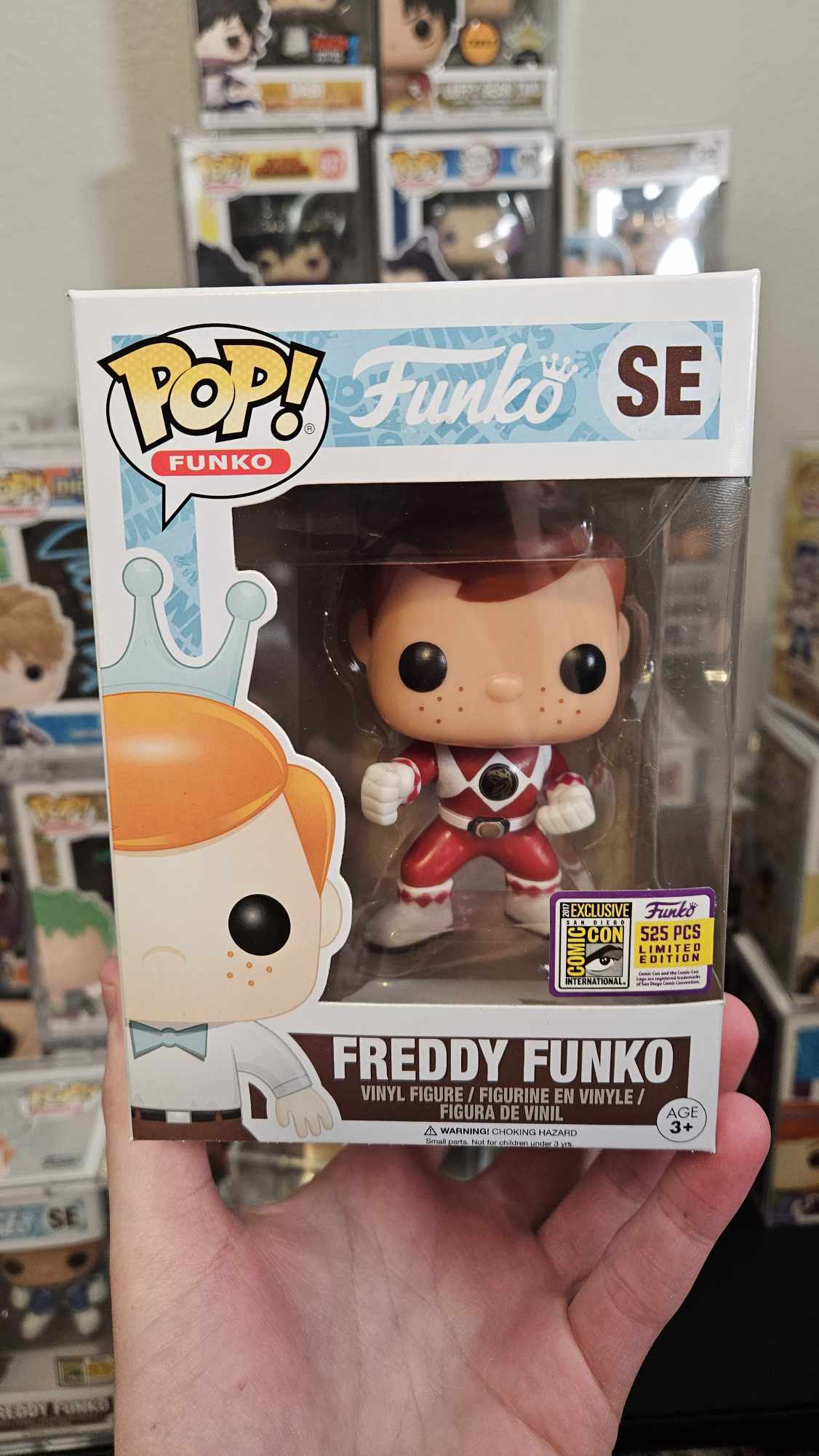 Freddy Funko As Red Power Ranger Pop LE 525 Pieces
