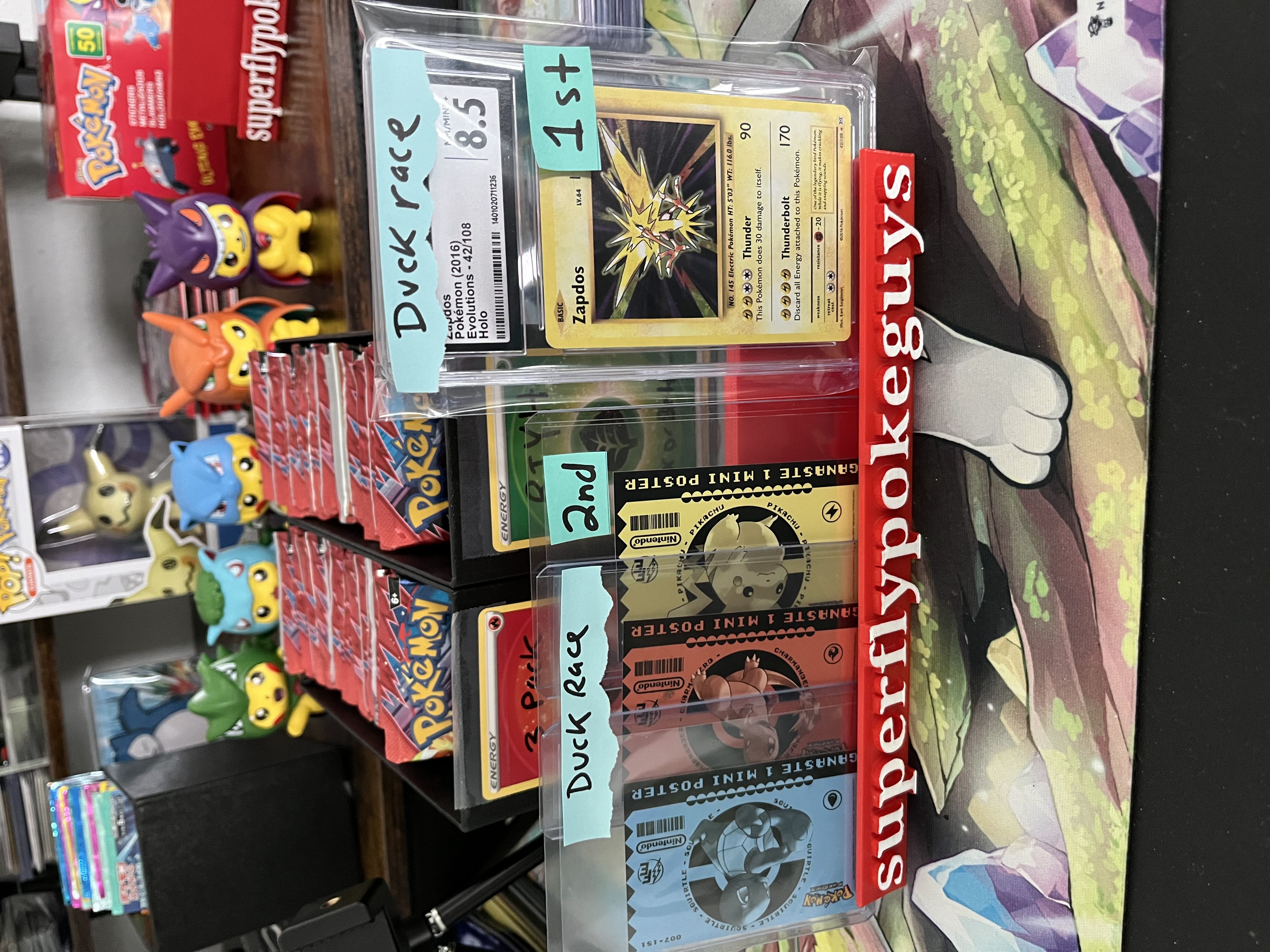 Mini Duck race for slab/mini posters