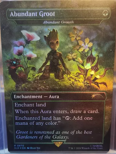 Abundant Groot - Secret Lair Exclusive Card #1