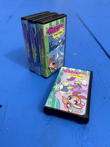 Powerpuff Girls RARE VHS Tapes!