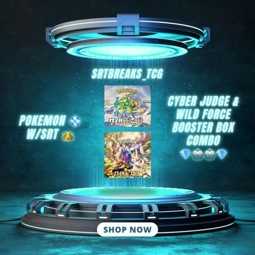 Wild Force / Cyber Judge Booster Box Combo (Japanese)