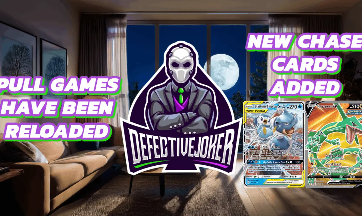 NEW TAG TEAM IN PULL GAME, NEW CHASE CARDS ADDED, ENGLISH