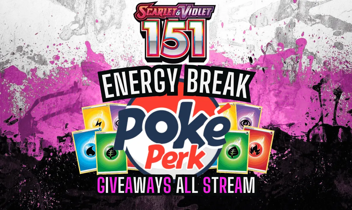100pk Pokemon 151 Energy Break w/ Charizard SIR Sellout
