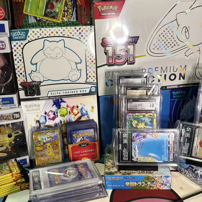 151 UPC PULL BOX shipping everything Friday. PSA MOOMBREON