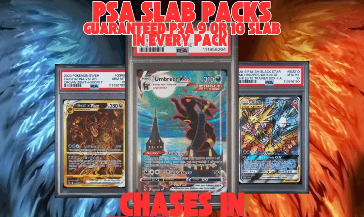 Radiant Forge PSA Slab Packs with PSA 10 Umbreon Vmax Chase!