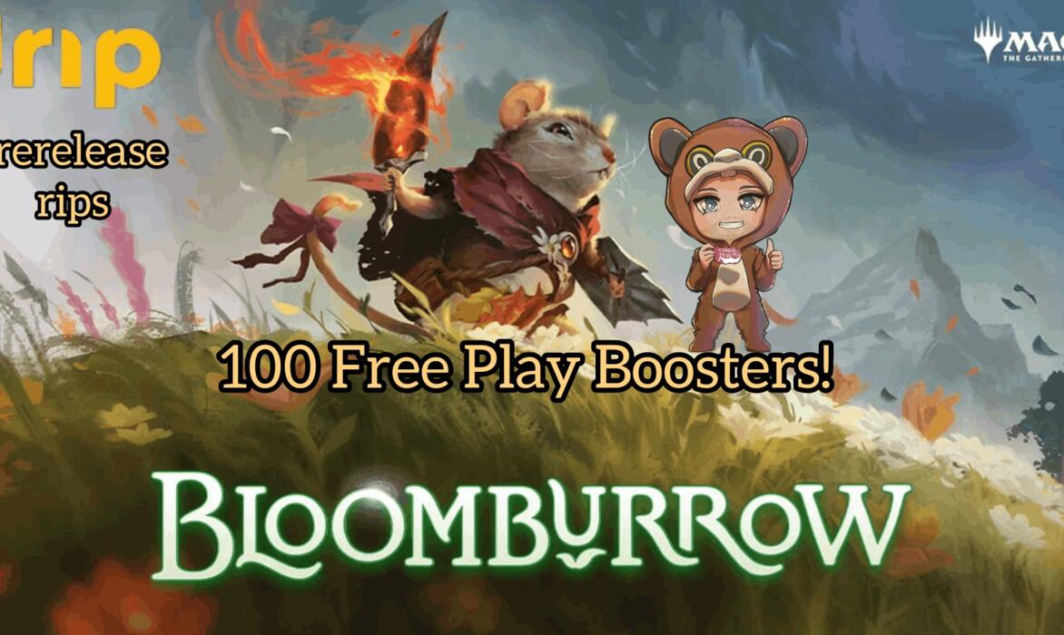 100 FREE BLOOMBURROW PACK GIVEAWAY!! Bloomburrow! Pre Release
